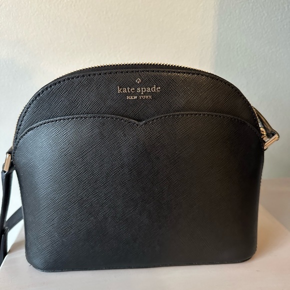 kate spade | Bags | Kate Spade Payton Dome Crossbody Black Small | Poshmark
